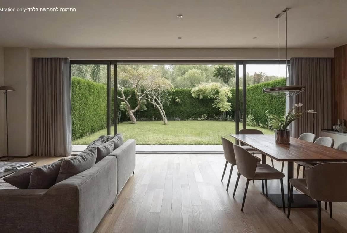 Rare Garden Apartment for Sale in Old Katamon, Jerusalem